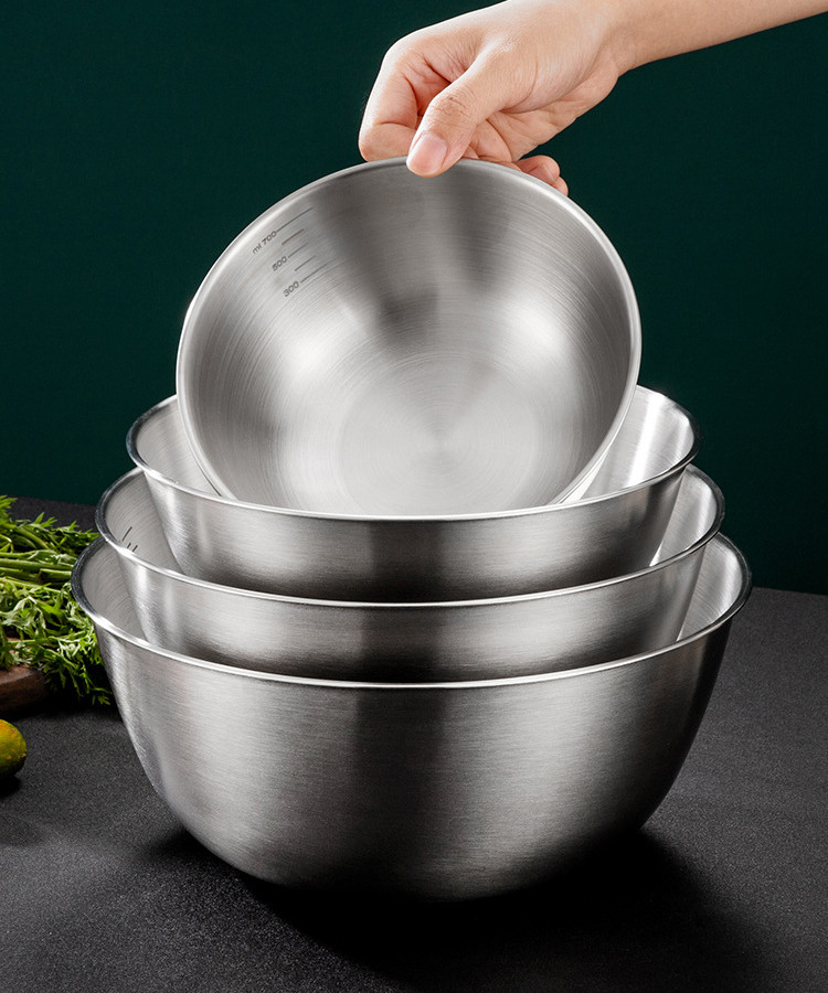 Набор мисок KitchenWare из нержавеющей стали 4 шт (10379kit4) – фото ...