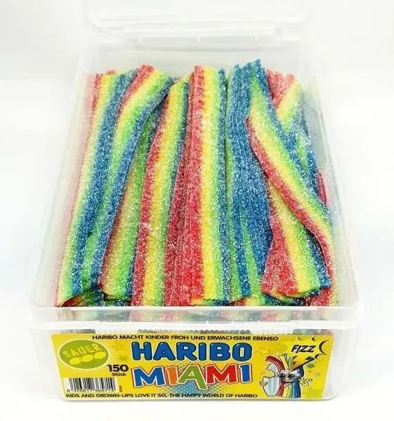 Желейки Haribo Miami sauer Fruchtgummi 150 шт 1125 г – купить в Украине ...