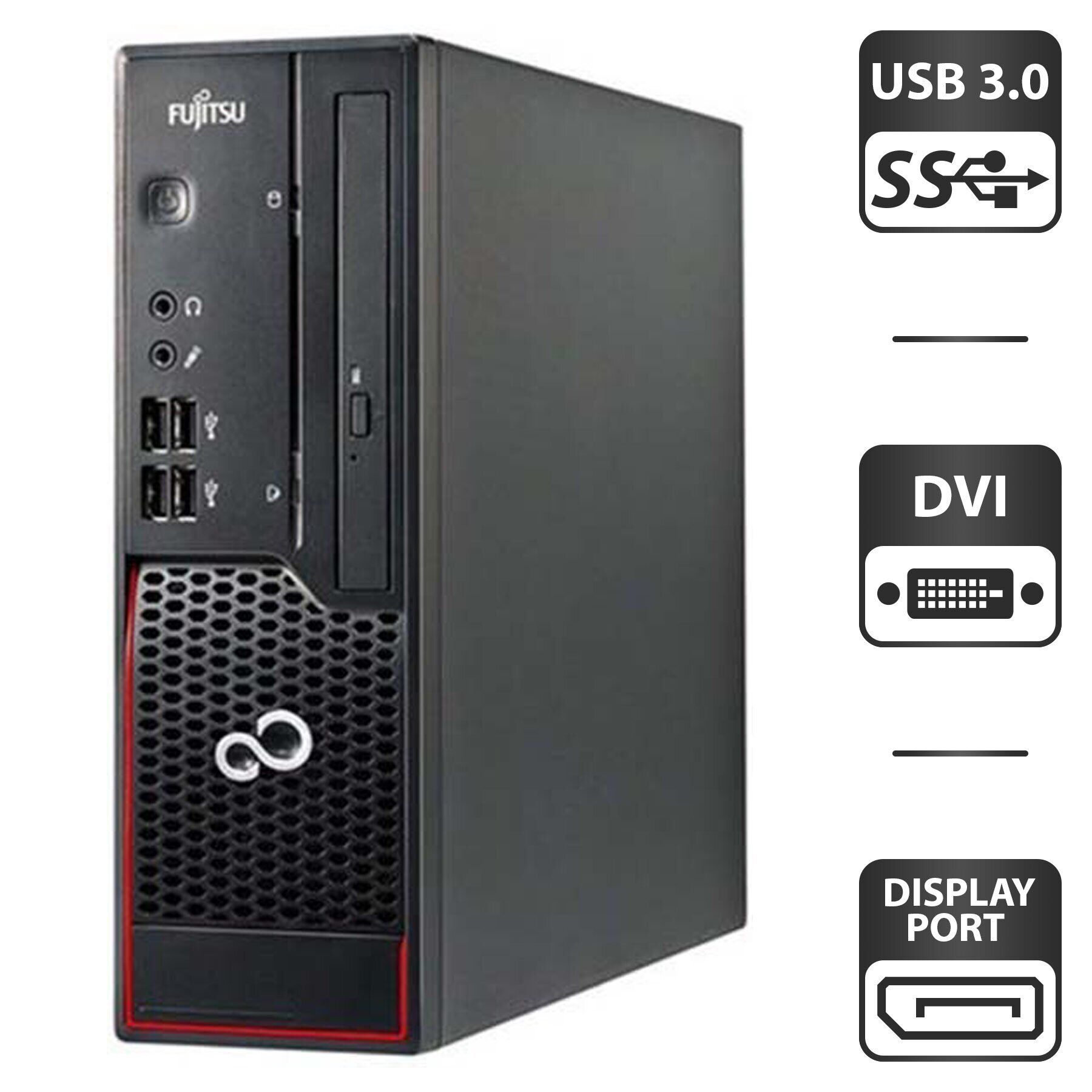 Компьютер Fujitsu Esprimo C710 SFF / Intel Core i3-2120 (2(4) ядра по 3 ...