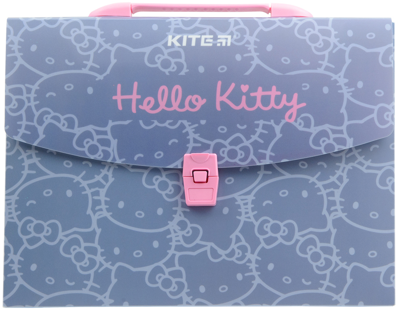 Папка-коробка Kite Hello Kitty A4 1 отдел Сиро-розовая (HK22-209 ...