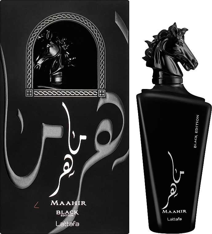 Парфюмированная вода унисекс Lattafa Maahir Black Edition EDP U 100 мл ...