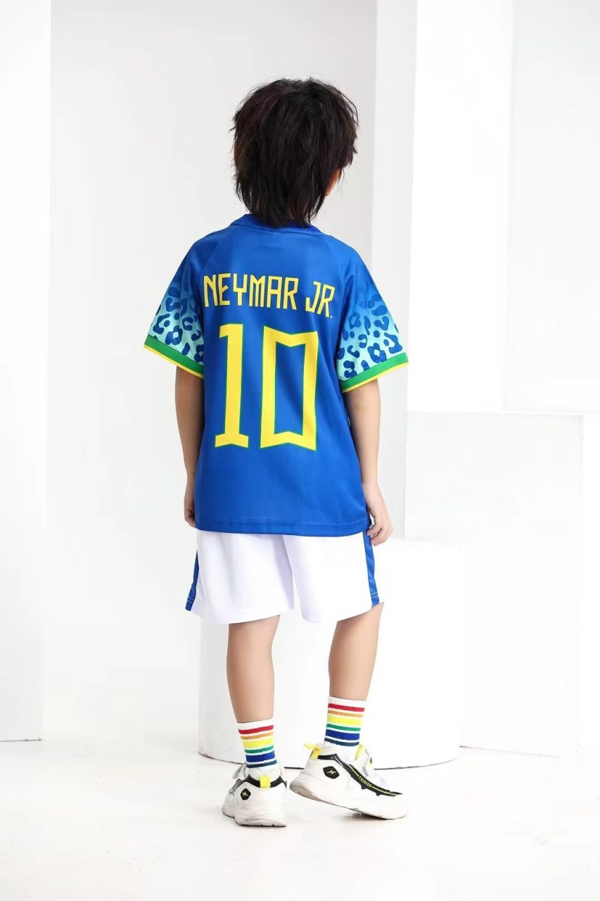 Форма футбольна дитяча Neymar JR (Неймар) 10 Збірна Бразилії 2024, 24 ...