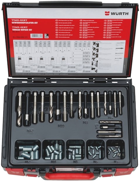 Набор Wurth Time-Sert для восстановления резьбы M5/M6/M8/M10/M12 ...