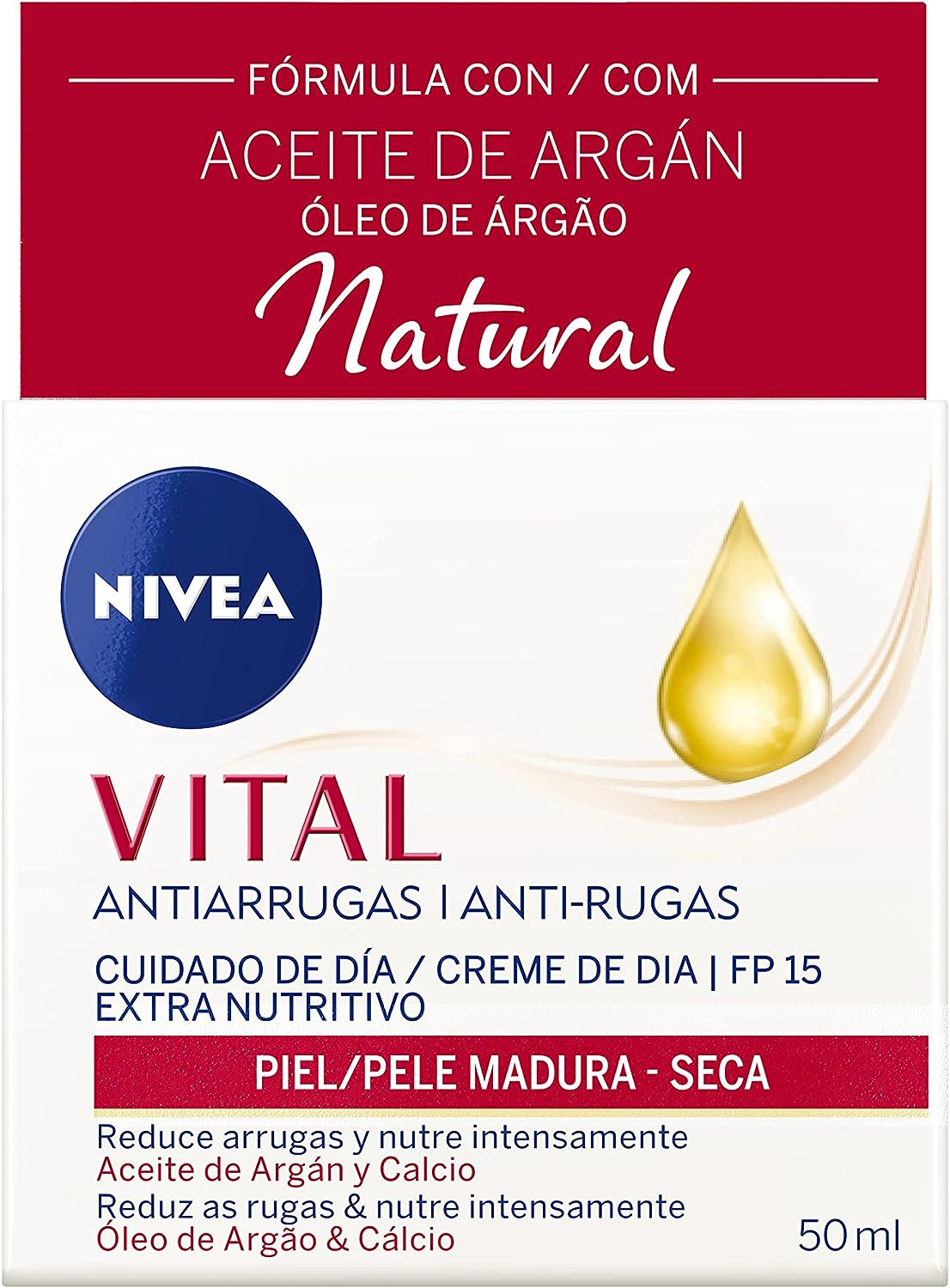 Крем для лица Nivea Vital Day Cream Nourishing 50 мл (4005900092465 ...