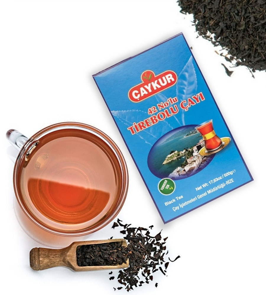 Турецкий черный чай Caykur Tirebolu 500 г, моночай, рассыпной ...