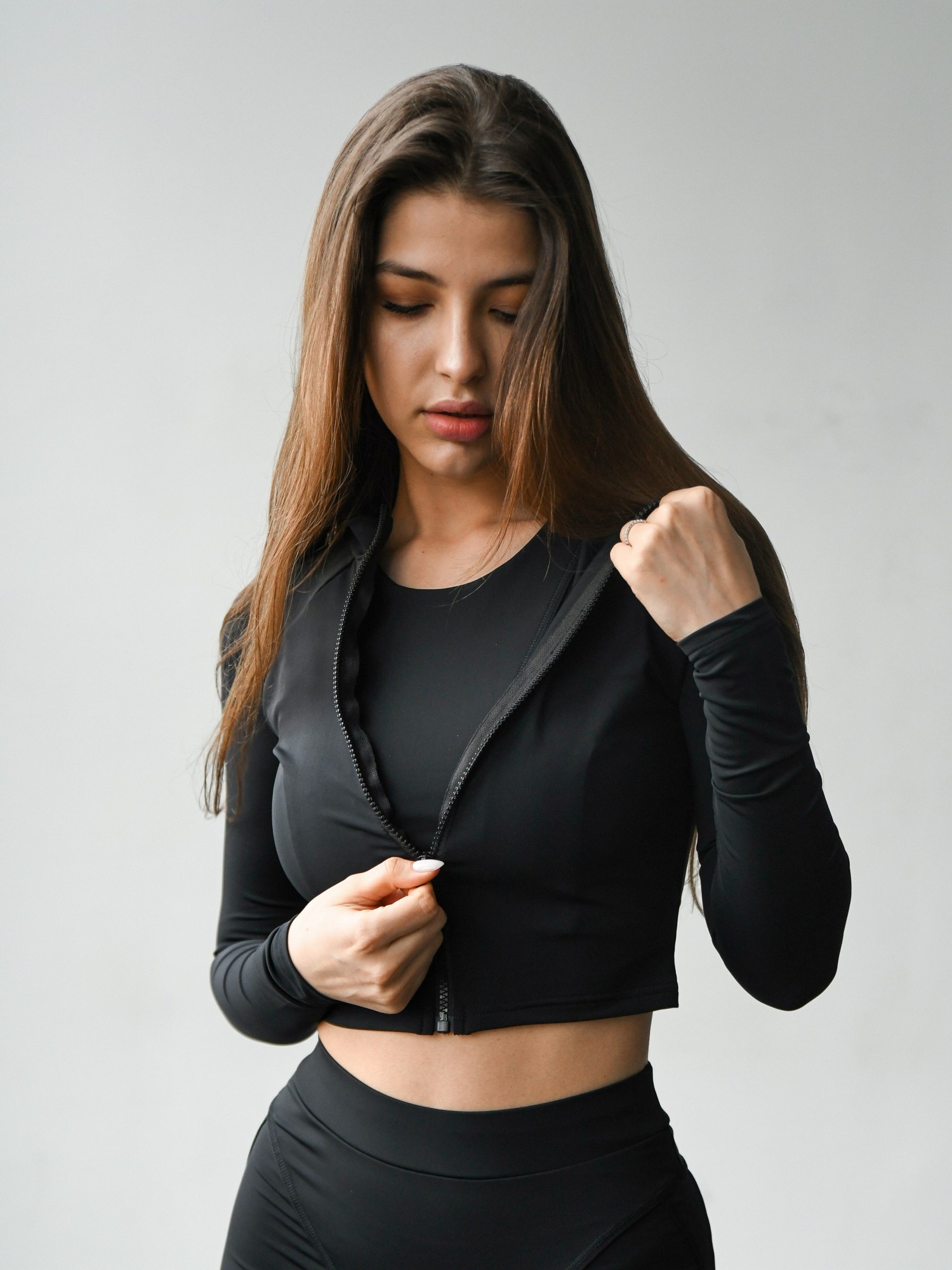 Женская спортивная кофта Nova Vega Lykoi XS Черный (3271-0029) от продавца: EXYfactory – в ...