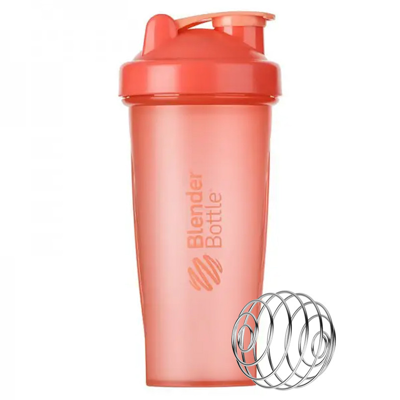 Шейкер для спорту BlenderBottle Classic 28oz/820ml Coral – фото, отзывы ...