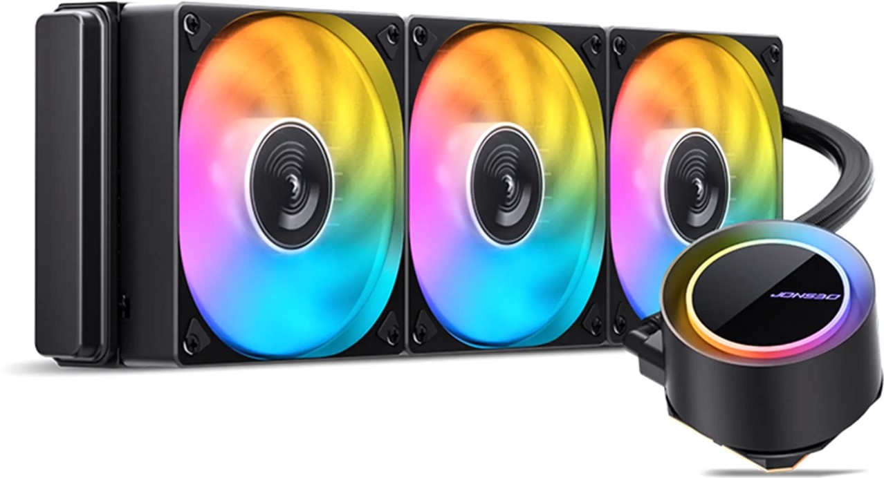 Система рідинного охолодження Jonsbo TG-360 Black – фото, відгуки ...