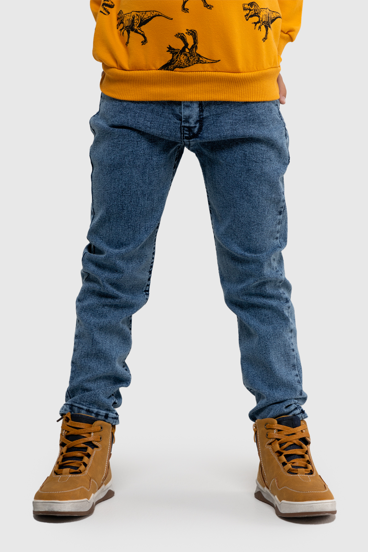 Джинсы для мальчика Pitiki 6043 122 см Синий (2000990022196) от ...