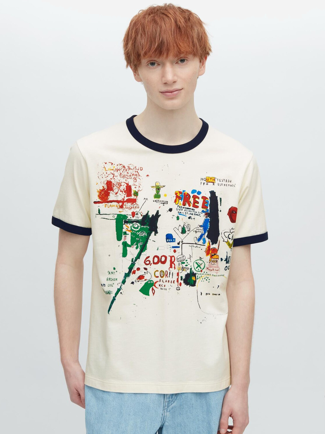 Футболка Uniqlo 103352282 XXL Бежевая (1159790923) – в интернет ...
