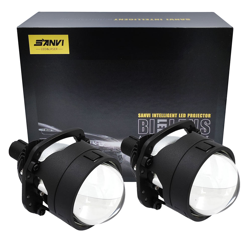 Светодиодные линзы Bi-LED Sanvi S8 Truck 2.5" 40w 5500k 24v – фото ...