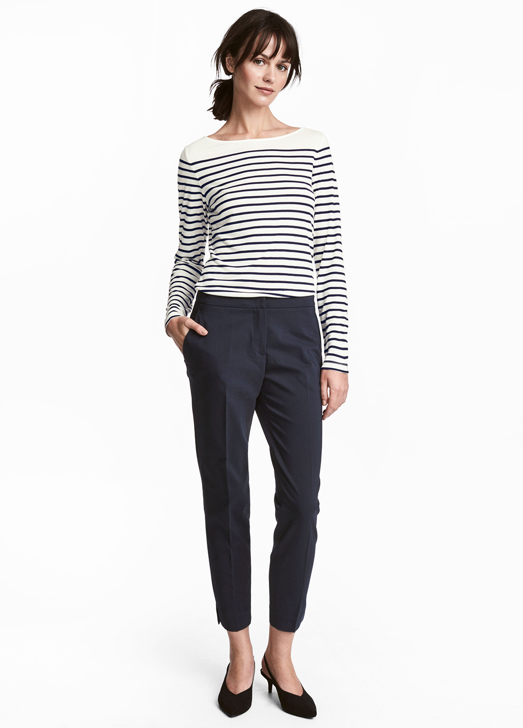 Штани H&M 32 Темно-синій 0298973_синій_07 від продавця: All fashion trandz – в інтернет-магазині ...