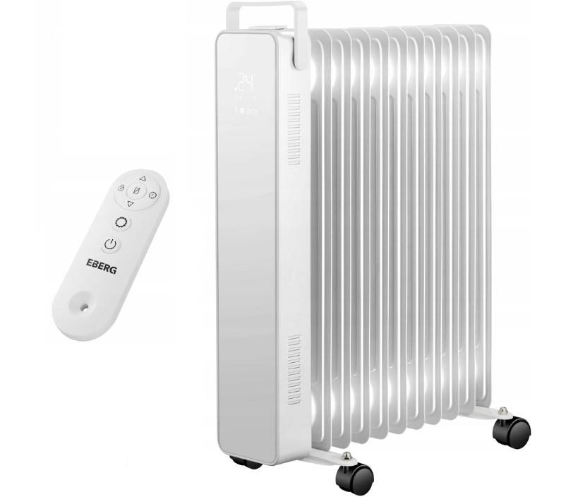 Электрический масляный радиатор EBERG RG11 White Wi-Fi 2500 Вт 11 ...