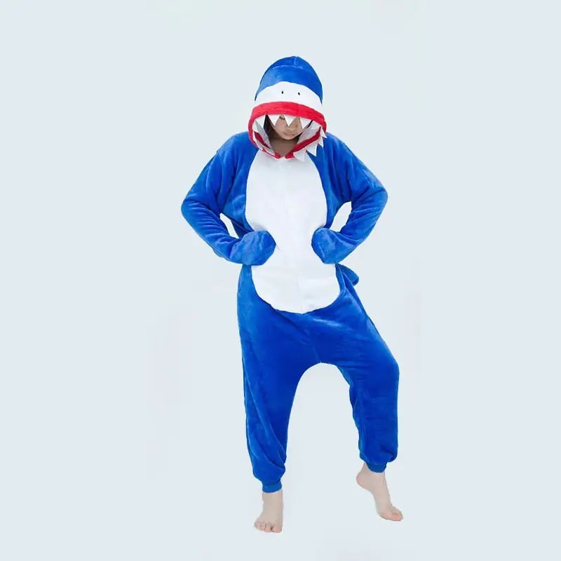 Пижама Кигуруми Для Девочек Kigurumi Акула Голубая 130-144 см (2086) от ...