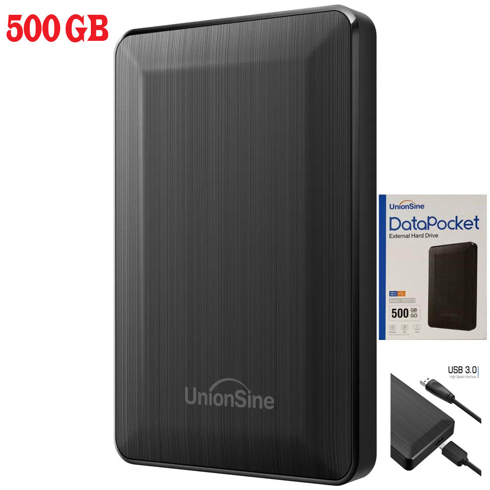 Портативный внешний жесткий диск 500 ГБ UnionSine-HD2513 Data Pocket ...