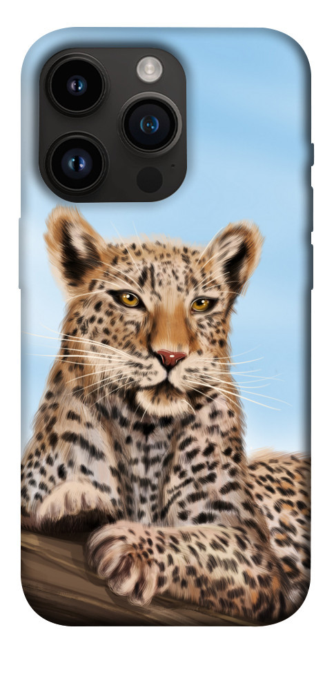 Чехол для Apple iPhone 14 Pro (6.1") Epik Print Series Proud leopard ...