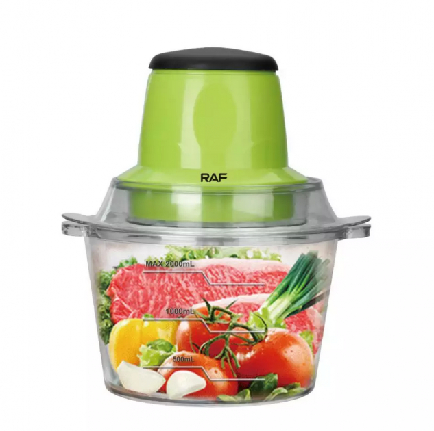 Блендер электрический RAF R 7003 измельчитель, чоппер 600W 2L с ...