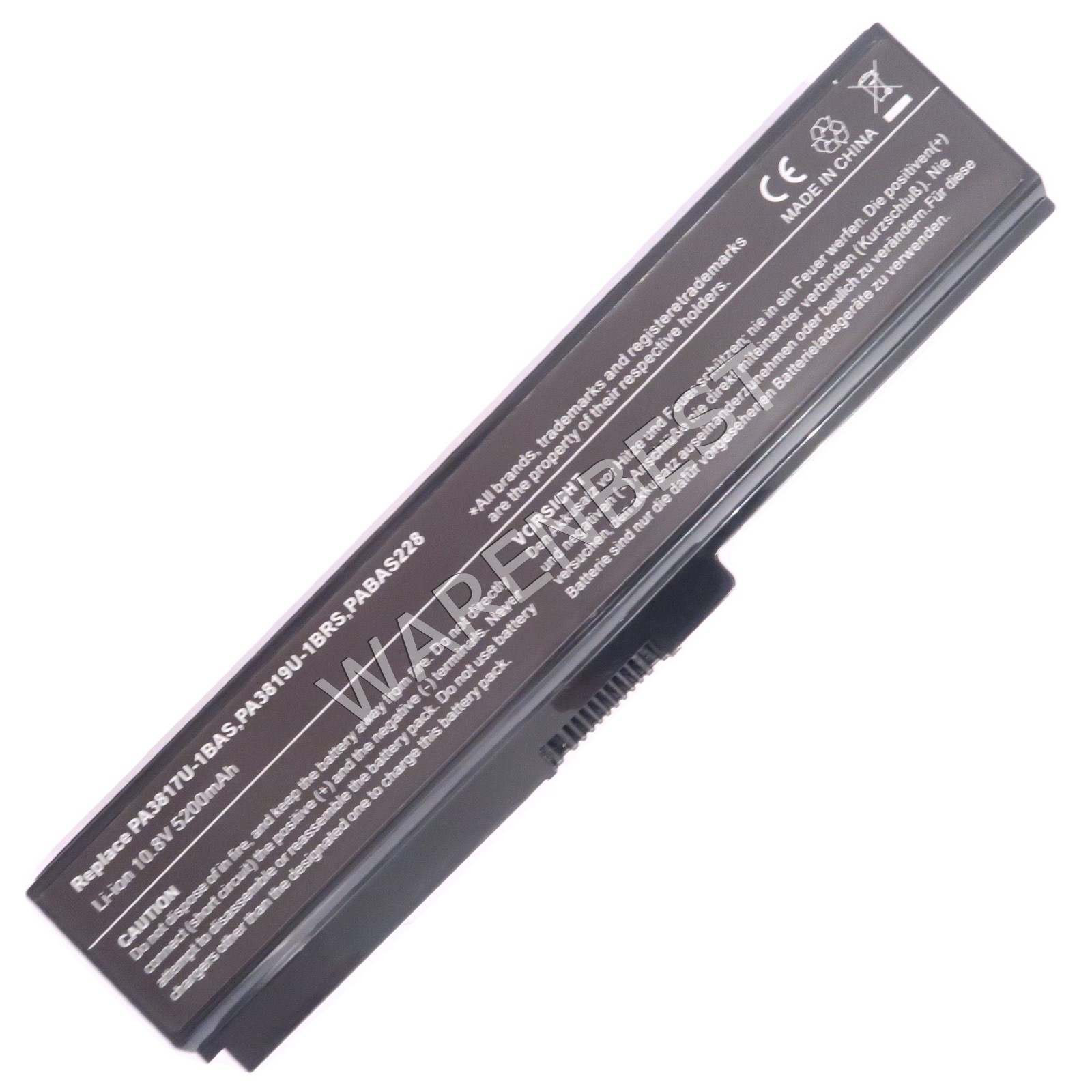 Акумулятор батарея для TOSHIBA PA3817U-1BRS PA3817U-1BAS 5200mAh 10V ...