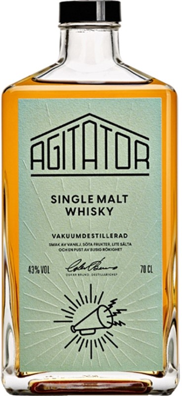 Виски Agitator Single Malt Whisky 0.7 л 43% (7350107460164) – фото ...