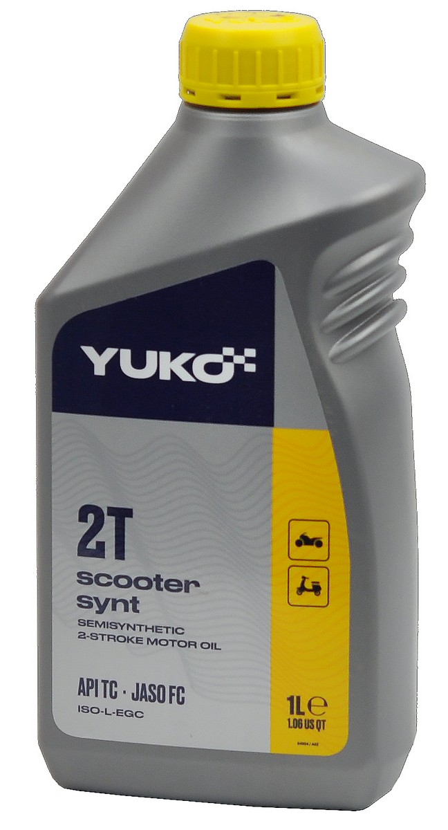 Масло YUKO SCOOTER SYNT 2T (FC) для 2Х-тактных двигателей 1л – фото ...