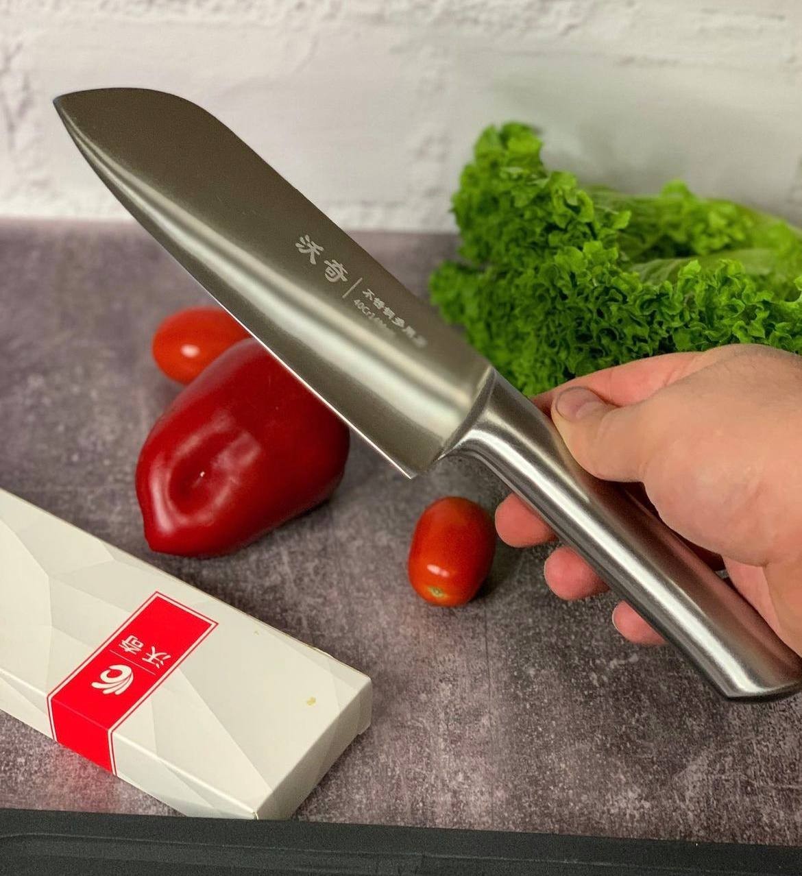 Кухонный нож Шефа Santoku 30см – фото, отзывы, характеристики в ...