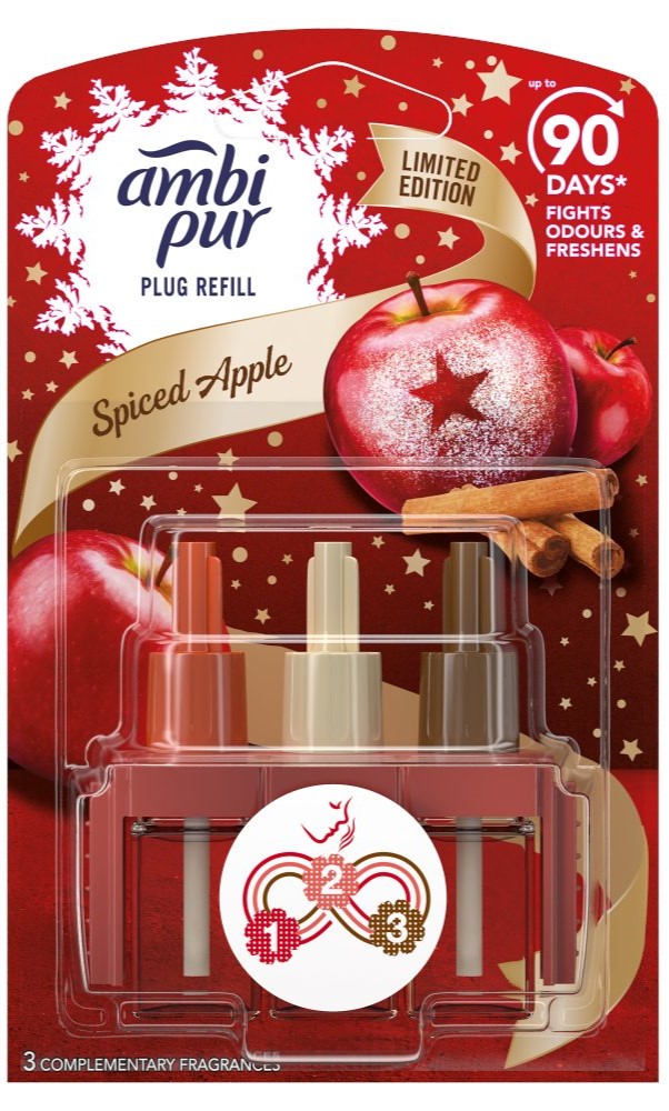 Освежитель воздуха Ambi Pur 3 Volution Spice Apple 3 х 20 мл ...