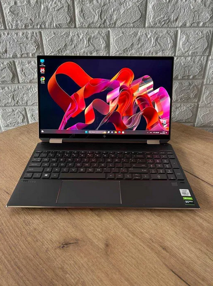 Ноутбук Сенсорний HP Spectre 15,6" 4K OLED i7 10750H 16Gb SSD 512Gb GTX ...