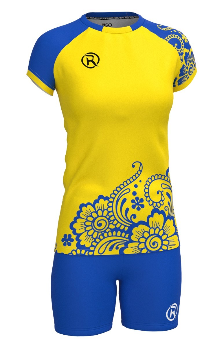 Форма волейбольная женская RIGO FLEX Blue-Yellow 3XL – фото, отзывы ...