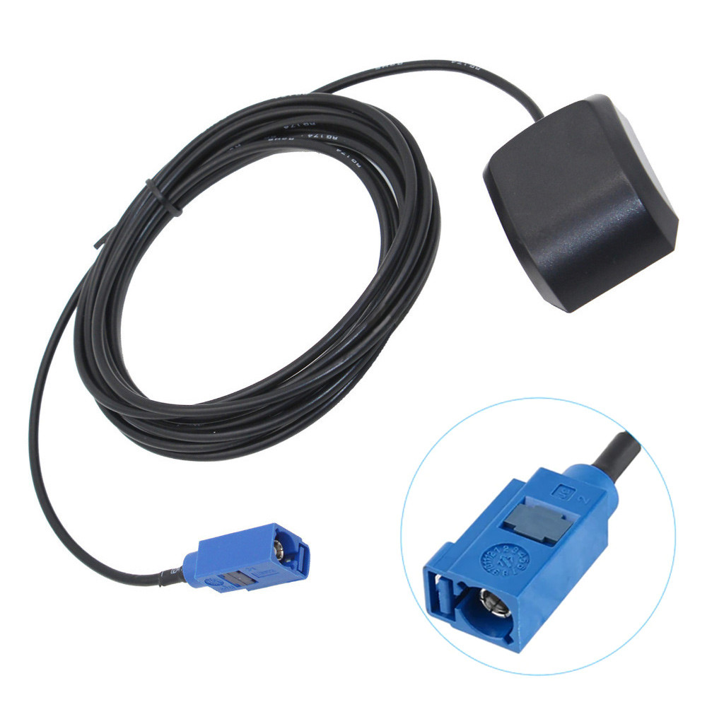 Антенна GPS Глонасс автомобильная 28dBi FAKRA-C для авто магнитол ...