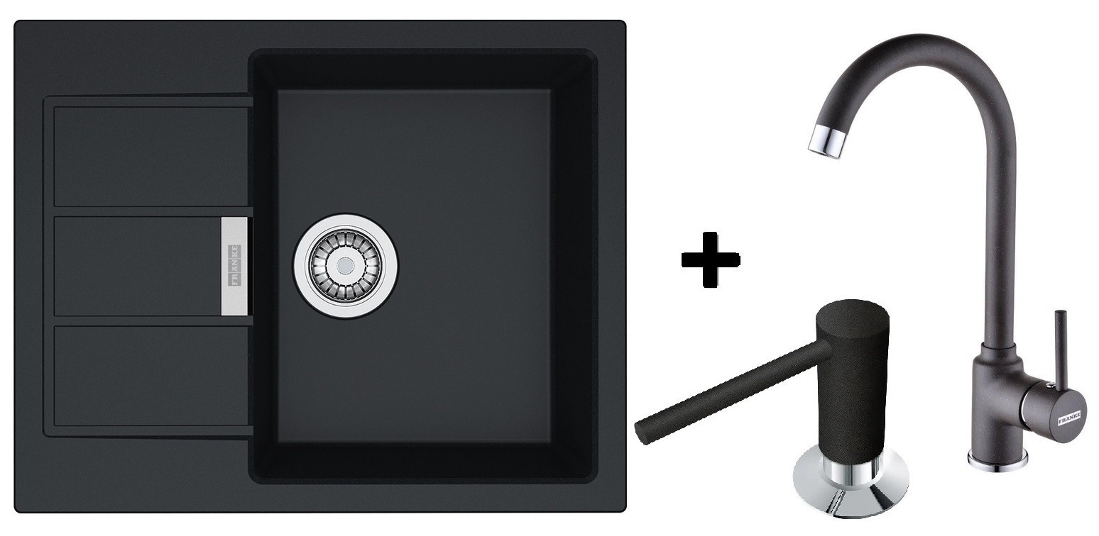 Комплект: Кухонная мойка Franke Sirius 2.0 S2D 611-62 (143.0627.288 ...