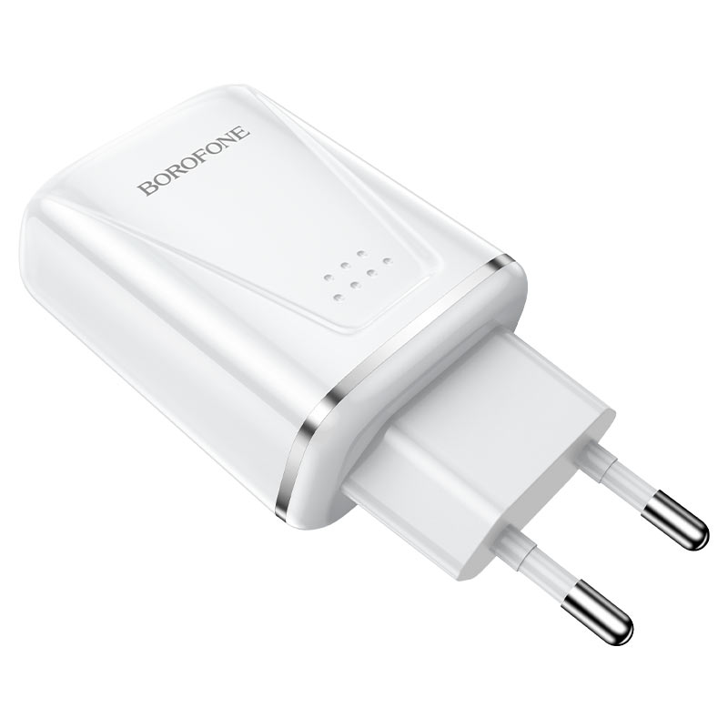 СЗУ Borofone BA54A QC3.0 (2USB/3A/18W) Белый (390190) – фото, отзывы ...
