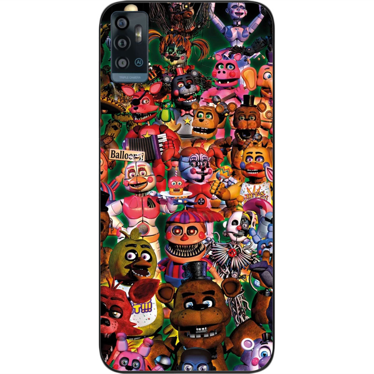 Силиконовый чехол SMTT для ZTE Blade A71 с картинкой Аниматроники – фото, отзывы, характеристики ...