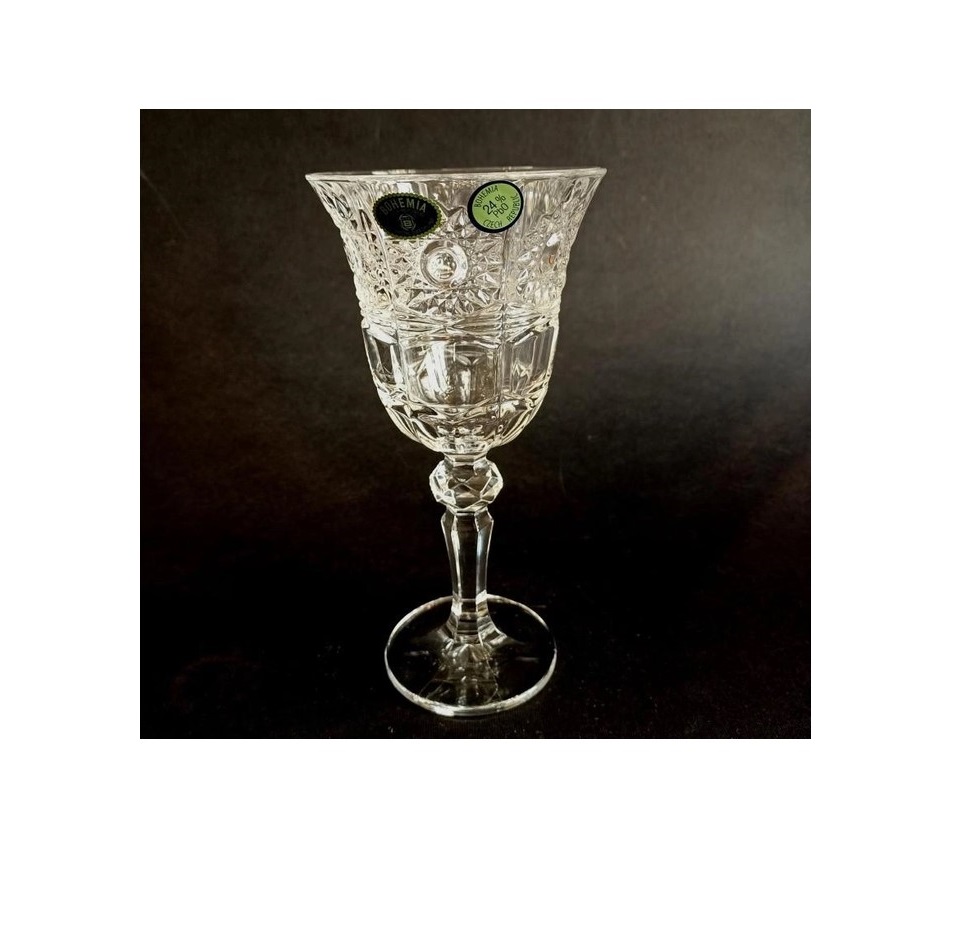 Келихи для вина Bohemia Classic 220 мл 6шт кришталь фото відгуки характеристики в інтернет