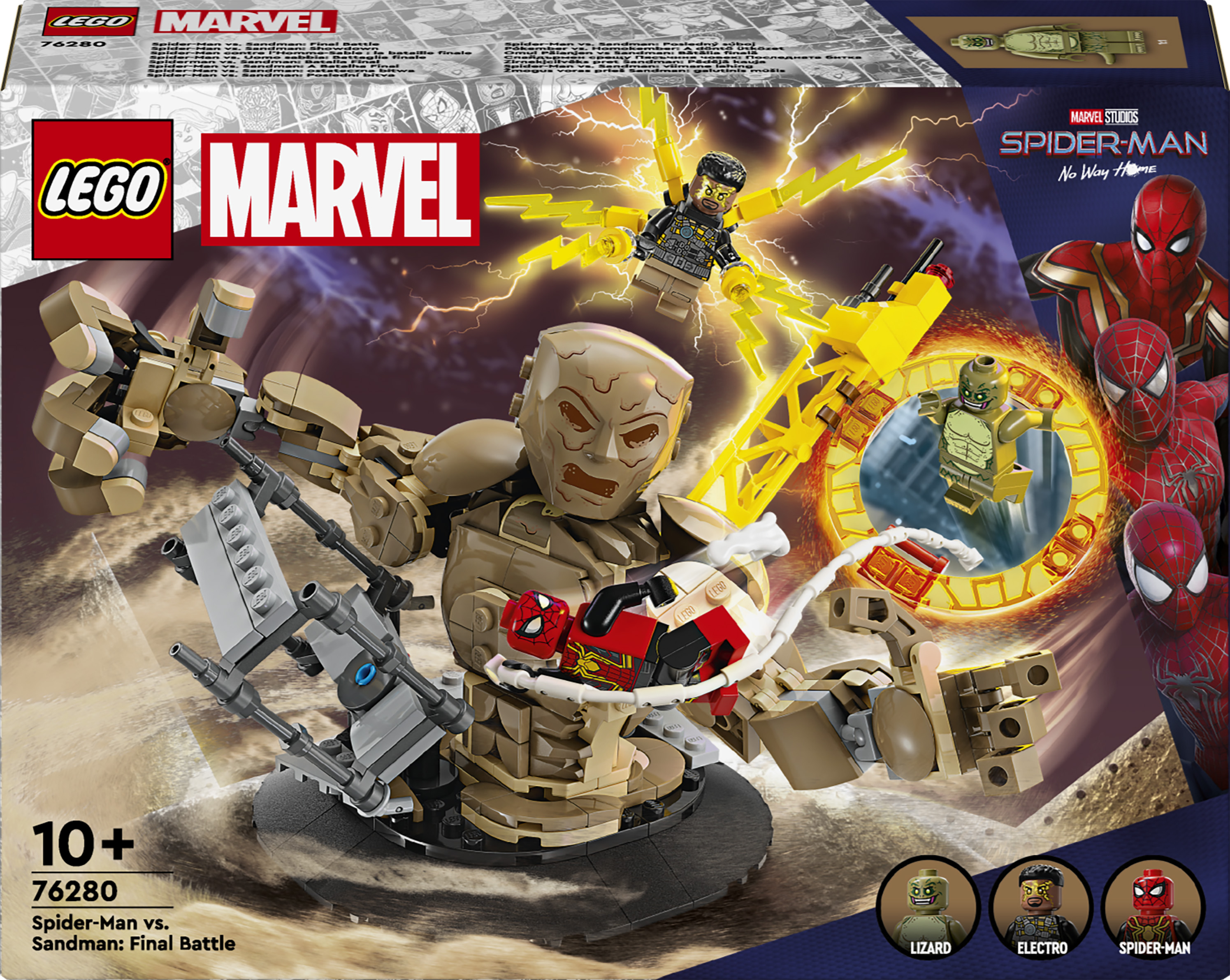 Конструктор LEGO Super Heroes Человек-Паук vs. Песчаный человек ...