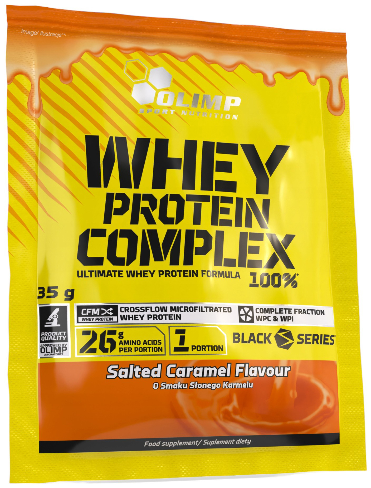 Rozetka.pl | Protein Olimp Whey Protein Complex 35 g Słony karmel ...