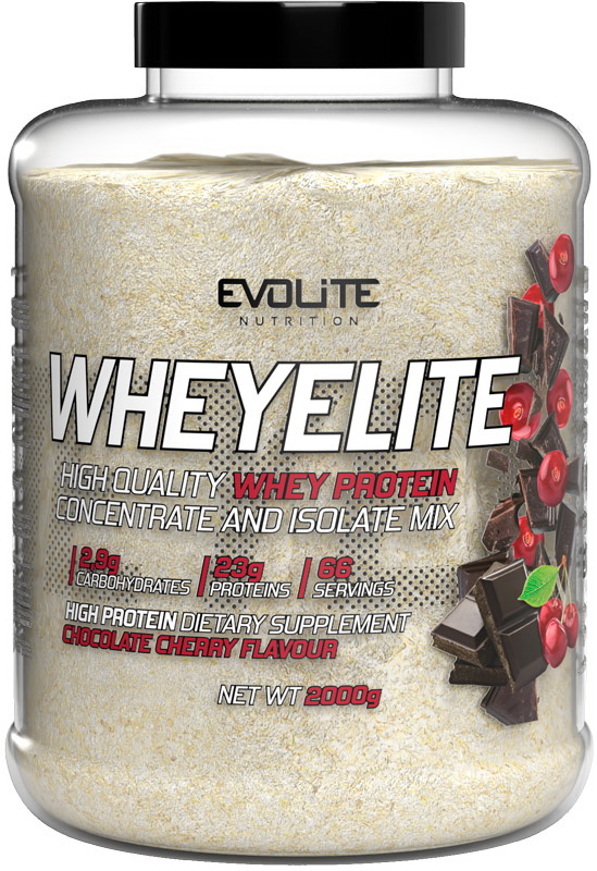 Протеин Evolite Nutrition WheyElite 2 кг Chocolate Cherry (27441 ...