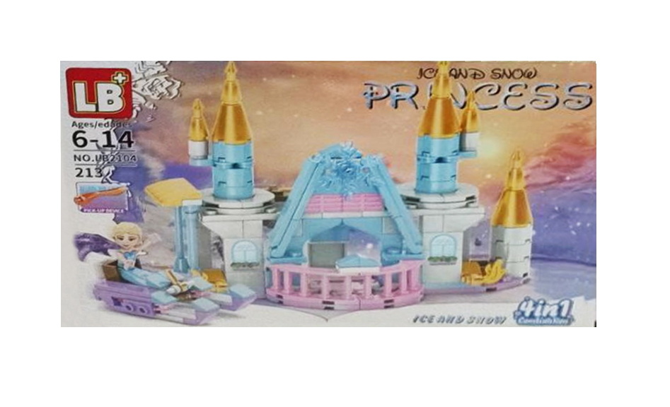 Конструктор для девочек Frozen Холодное сердце LB2104 "Ледяной дворец ...