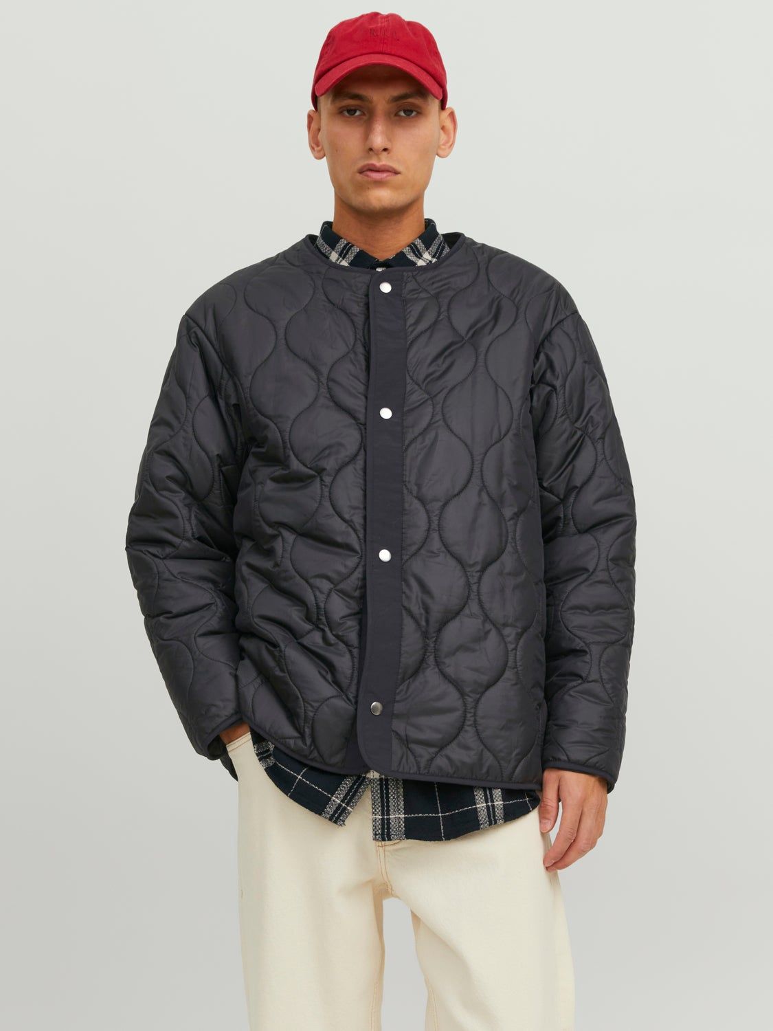 Куртка демисезонная мужская Jack & Jones XAZ434517NPKL L Черная ...