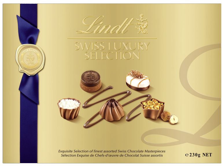 Конфеты Lindt Swiss Luxury Selection 230 г (7610400096652) – купить в ...