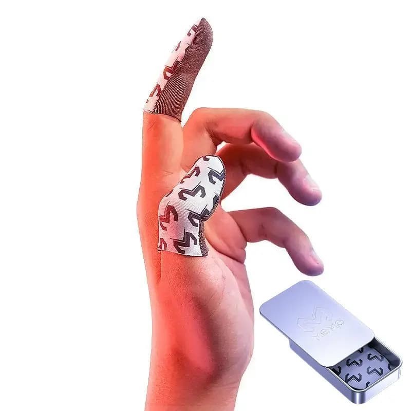 Игровые киберспортивные напальчники MEMO + METAL BOX с металлической ...
