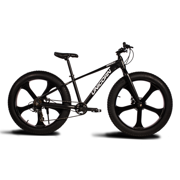 Велосипед FatBike Фет байк Grizzly Unikorn литые диски 26 Колесо 17 ...