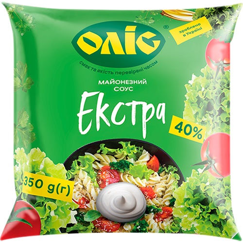 Майонезний Соус "Екстра" філ пак 0,35 кг Оліс – купить в интернет-магазине ROZETKA. Майонезний ...
