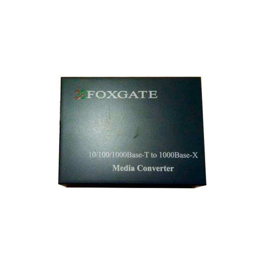 Медіаконвертер FoxGate 10/100/1000Base-T RJ45 to 1000Base-SX/LX SFP slot (EC-SFP1000-FE/GE-LFP ...