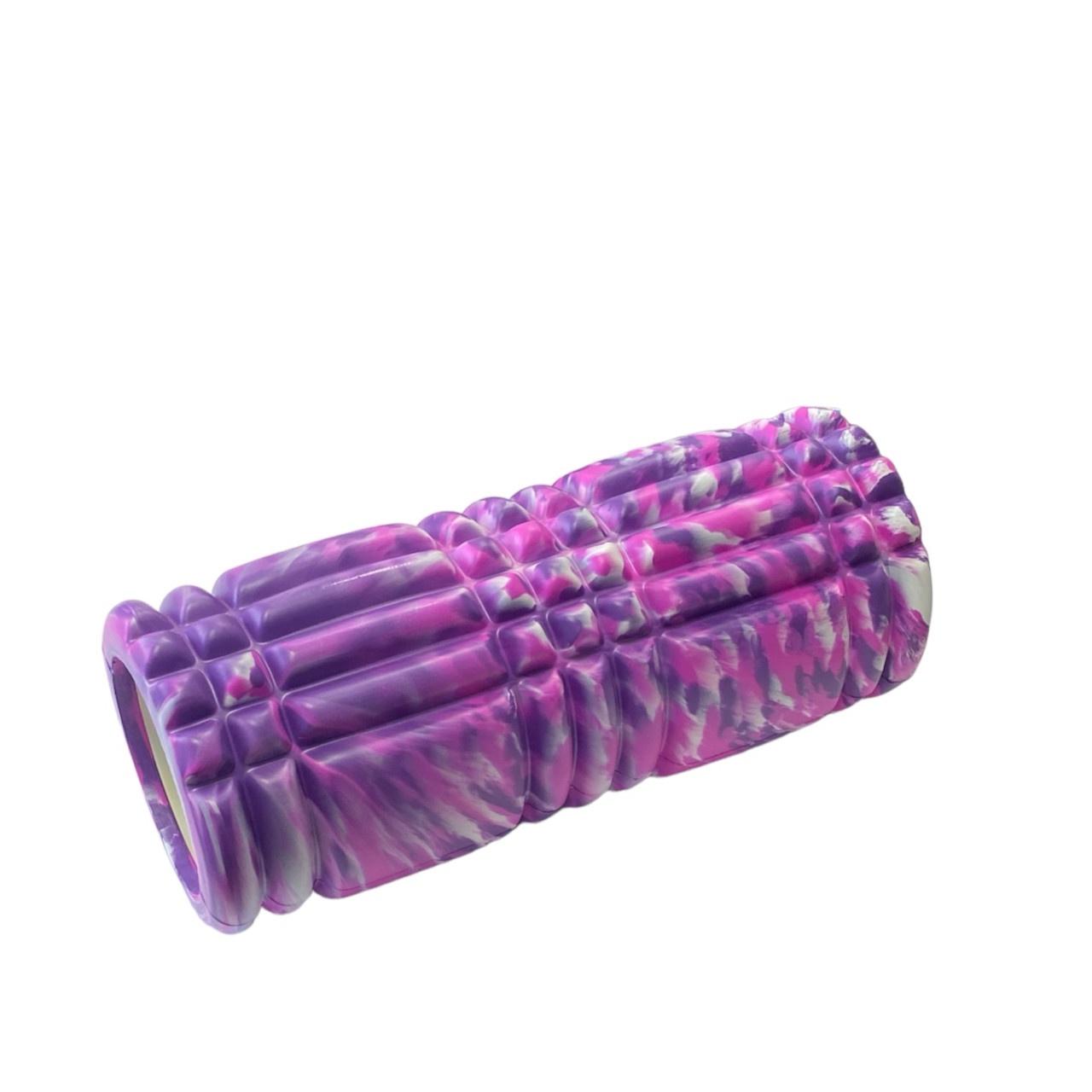 Массажный ролик Grid Roller для спины и тела МФР 33 Purple/Pink ...