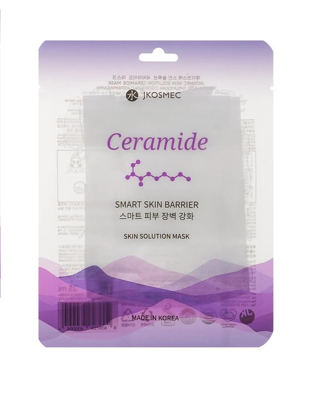 Тканевая маска для лица с керамидами Jkosmec Skin Solution Ceramide ...