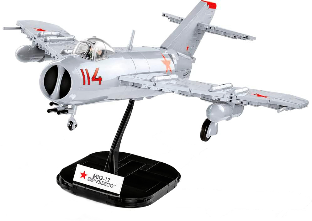 Самолет Cobi HC Cold War MiG-17 NATO Code Fresco пластиковый ...