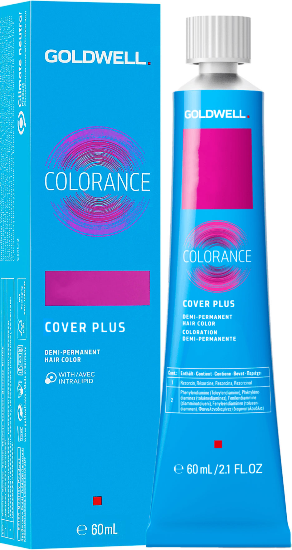 Тонирующая крем-краска Goldwell Colorance Cover Plus 7NN 60 мл ...