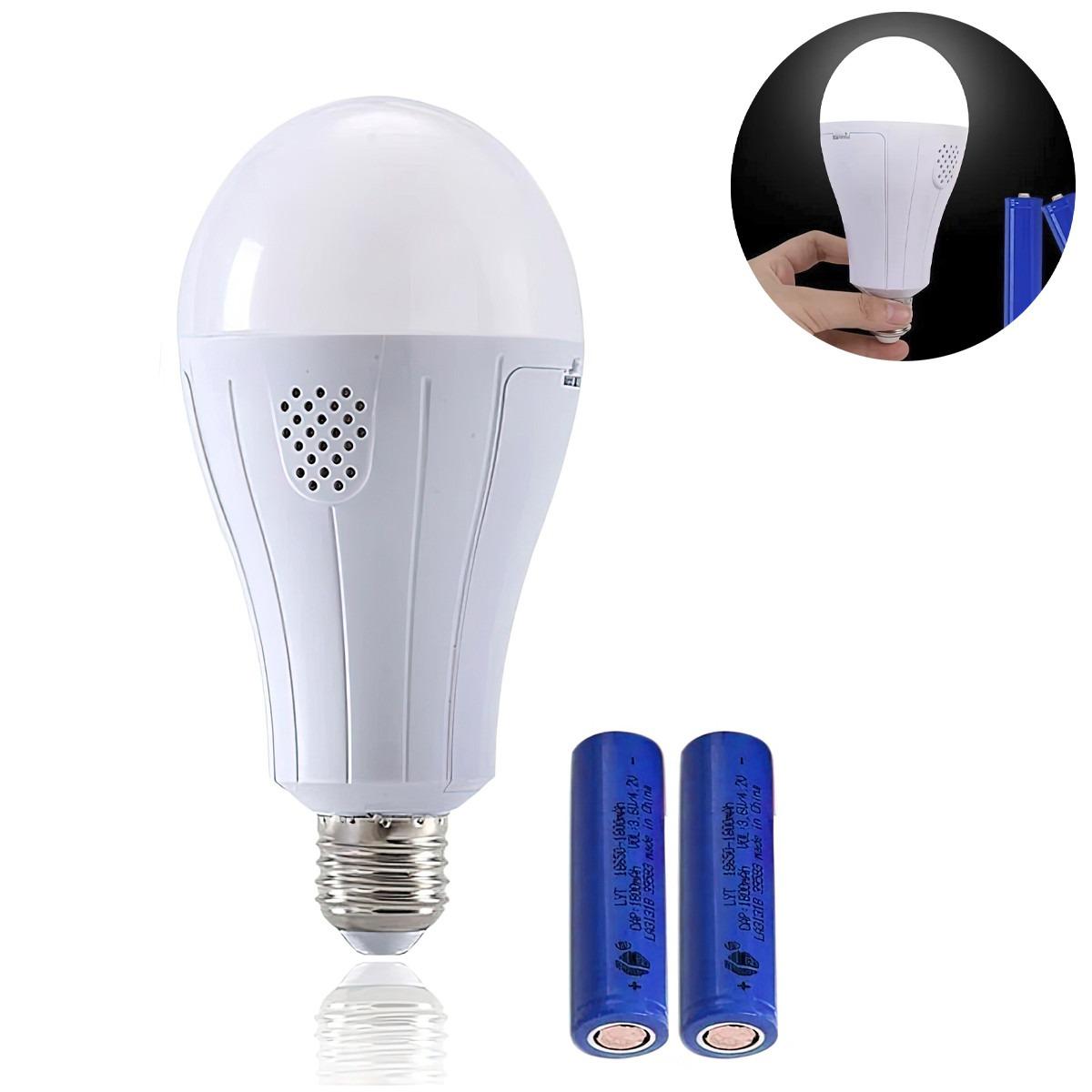 Діодна лампа з акумулятором 20 Вт LED Intelligent Bulb світлодіодна ...