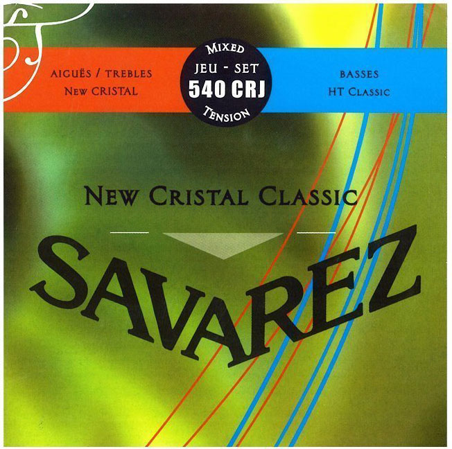 Струны для классической гитары Savarez New Cristal Classic 540CRJ Mixed ...