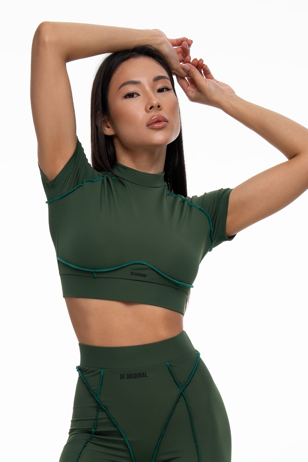 Спортивный топ Designed for Fitness Majestic Топ Бра Majestic Moss L от ...